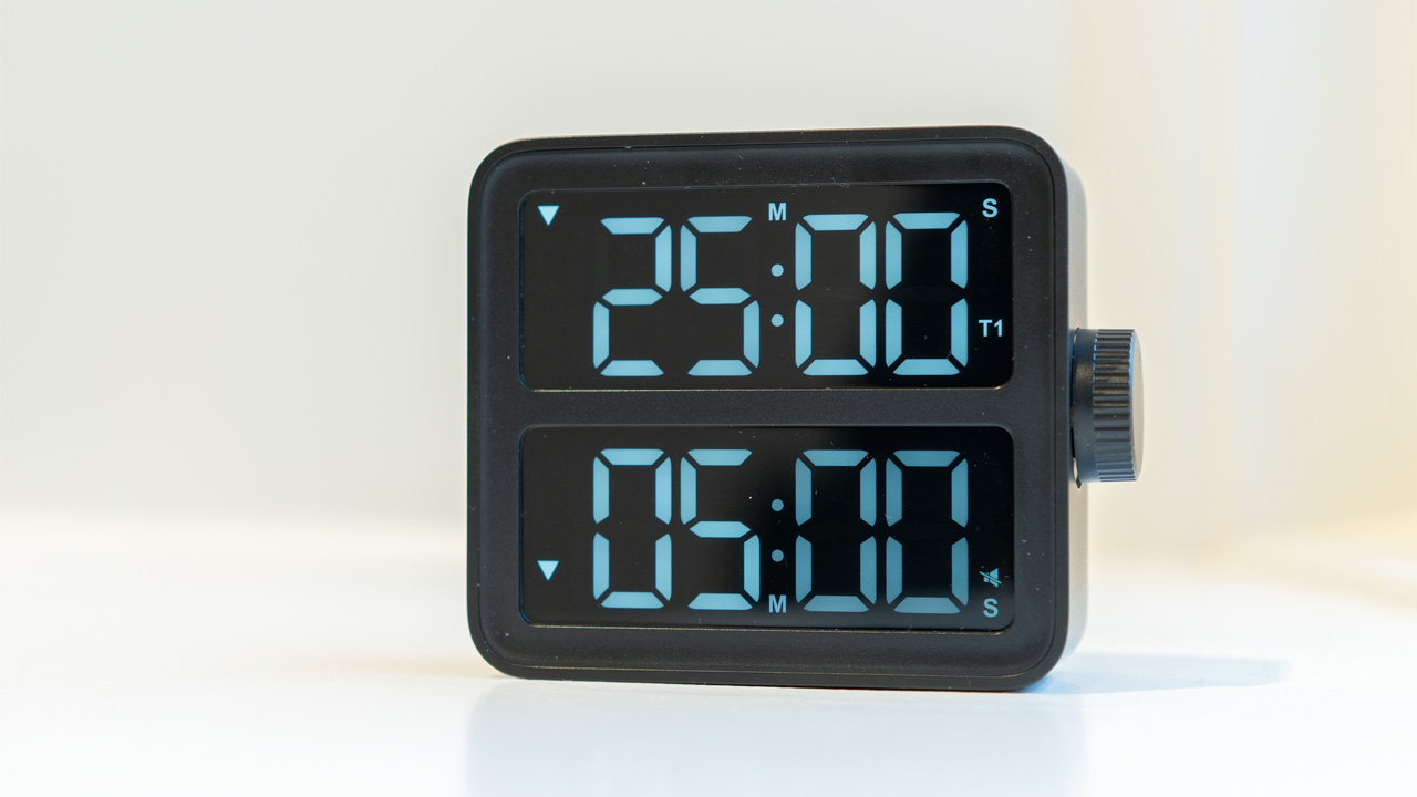 Test: Pomodoro Timer från Minimaldesksetups